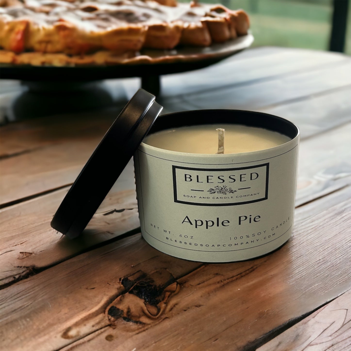 Apple Pie Candle – Blessed Soap and Candle Company