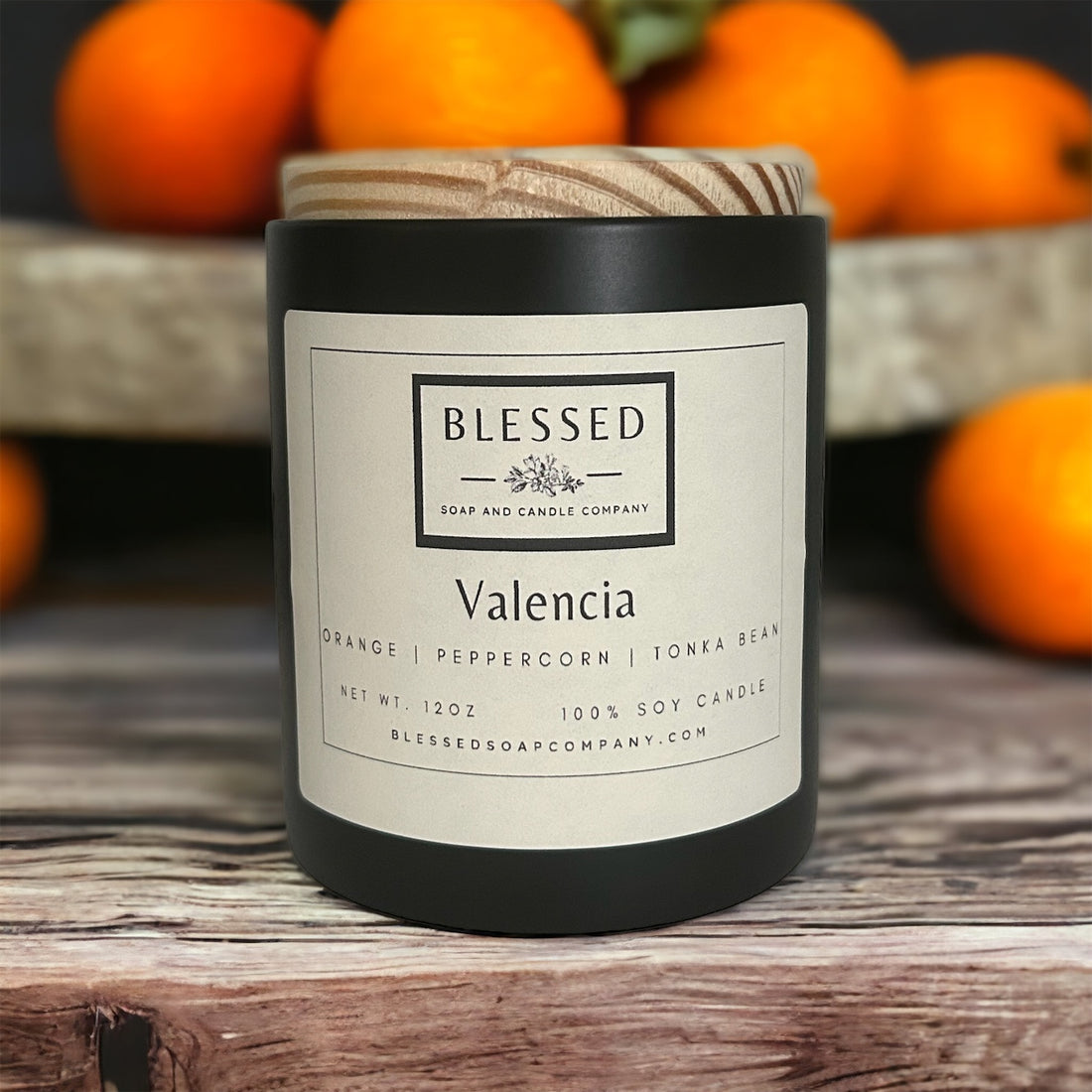 Valencia Candle – Blessed Soap and Candle Company